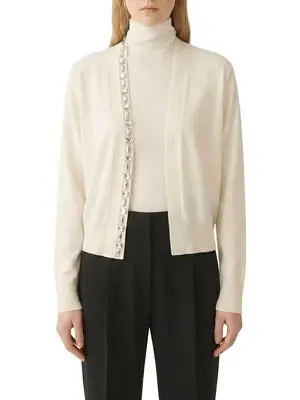 Fabiana Filippi Embellished Cardigan - Rope