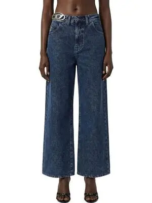 DIESEL® Wide-leg Denim Jeans - Blue