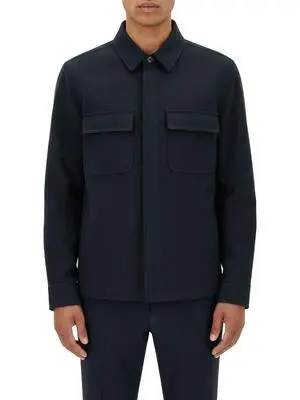 TOM FORD Button-detailed Jacket - Blue