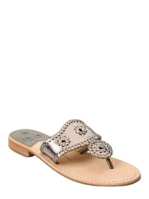 Jack Rogers Jacks Flat Sandal - Anthracite