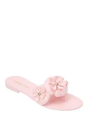 Jack Rogers Amelia Flower Jelly Sandal - Pale Pink