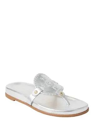 Jack Rogers Collins Sandal - Silver