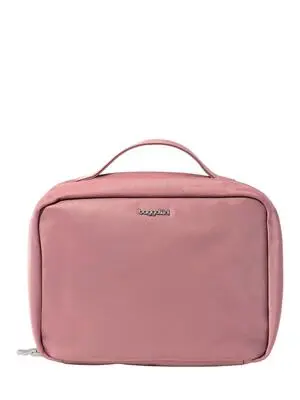 BAGGALLINI Lenox Toiletry Kit Mauve Twill