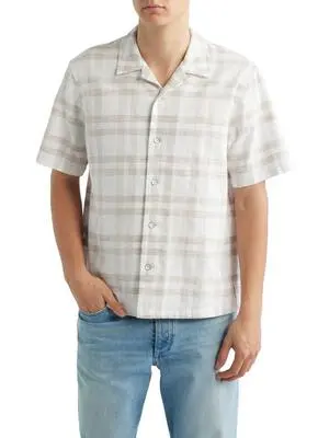 Rag & Bone Avery Plaid Camp Shirt Chada
