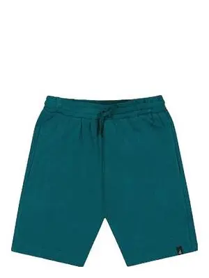 DEUX PAR DEUX Organic Cotton Jersey Shorts - Teal