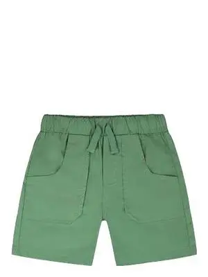 DEUX PAR DEUX Patch Pocket Parachute Shorts Green