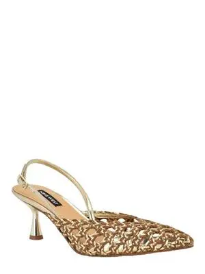 Nine West Randela Pump - Bronze/gold