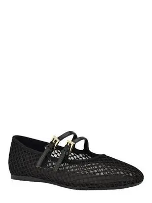 Nine West Keira Mary Jane Flat - Black