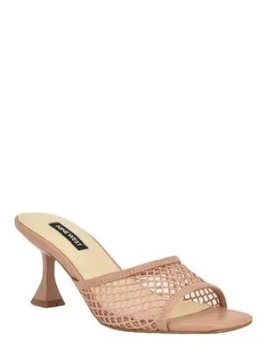 Nine West Cabana Slide Sandal Light Natural