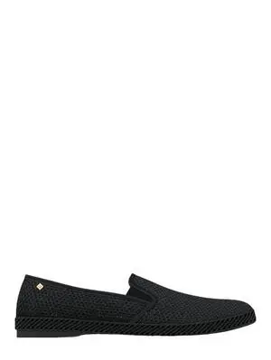 Rivieras Classic Mesh Slip-on Loafer - Black