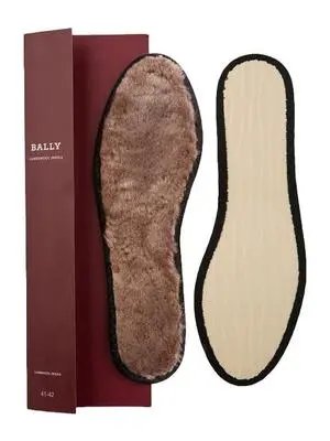 Bally Lambswool Insoles - Brown