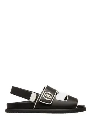 Bally Newport Flat Sandal - Black