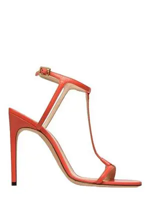 Bally Natalia Leather Sandals - Orange