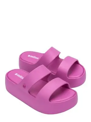 Melissa Free Line Platform Slides Lilac