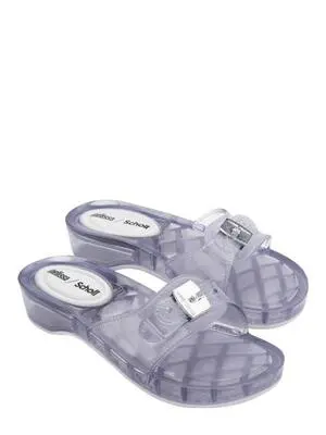 Melissa X Scholl Pescura Platform Slides - Clear