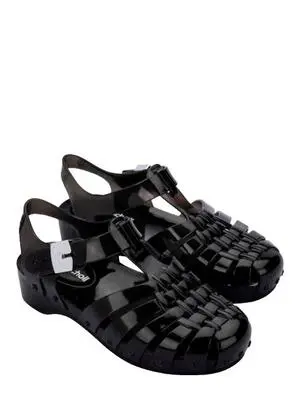 Melissa X Scholl Possession Pescura Ankle Strap Platform Fisherman Sandal - Black