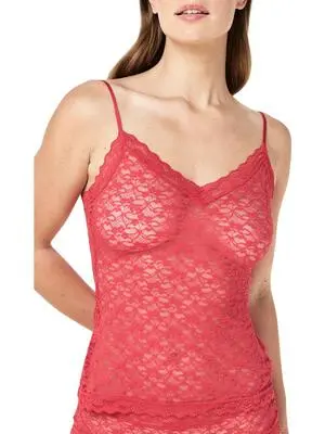 PAPINELLE Lulu Lace Camisole - Amour Rose