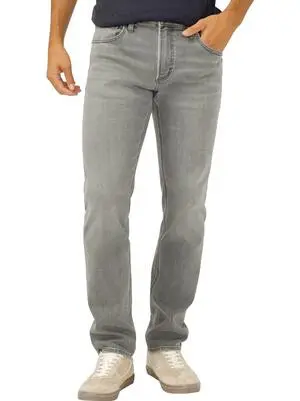 SILVER JEANS CO. Konrad Slim Straight Leg Jeans - Grey