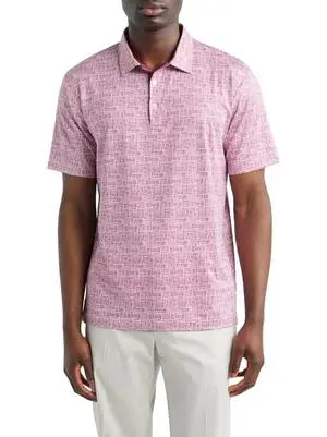 SWANNIES Viva Performance Golf Polo - Berry