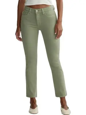 DL1961 Mara Instasculpt™ Mid-rise Ankle Jeans - Supergreens