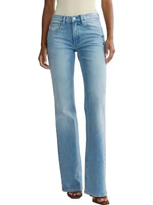 DL1961 Bella Mid-rise Bootcut Jeans - Sky Castle