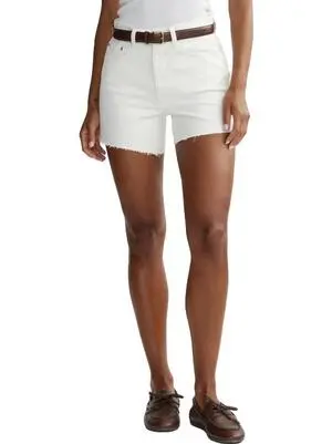 DL1961 Zoie High-rise Denim Shorts - White