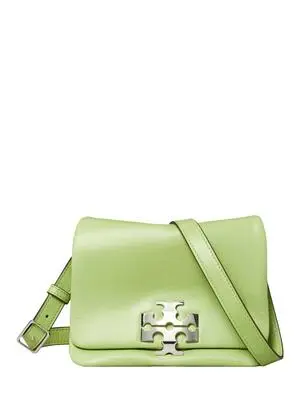 Tory Burch Kira Soft Leather Shoulder Bag - Celery Juice