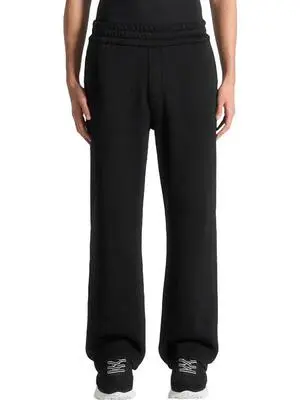 Manière De Voir Marcel Whipstitch Regular Jogger Black
