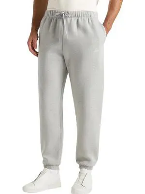 Manière De Voir Signature Regular Fit Cuffed Sweatpants - Marl Grey