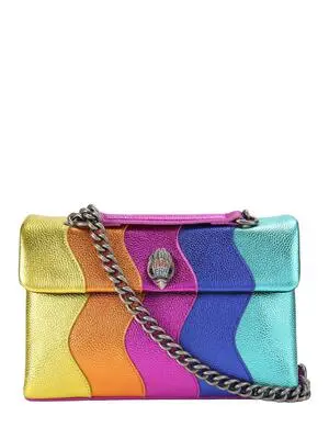 Kurt Geiger Kensington Convertible Leather Crossbody Bag - Rainbow Multi