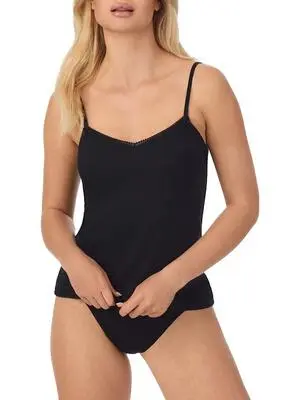 ON GOSSAMER Cabana Rib Camisole - Black