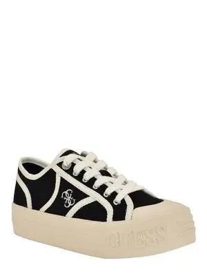 Guess Issah Platform Sneakers - Black