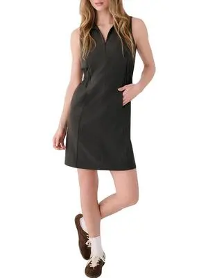 LOLE Sleeveless Shirt Dress - Olive