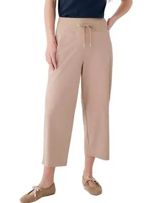 LOLE Soft Crop Cargo Pants - Sandshell