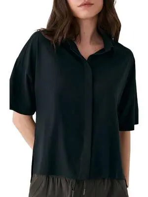 LOLE Olivie Boxy Shirt Black