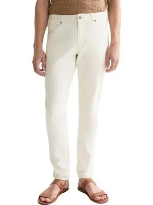 Scotch & Soda Ralston Stretch Twill Slim Fit Pants - Eggnog