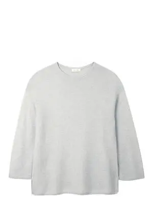 THE WHITE COMPANY Wool-blend Textured Stitch Jumper - Fawn