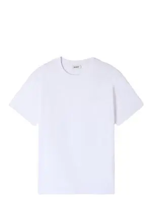 Sandro Logo-appliqué Regular-fit Cotton-jersey T-shirt - White