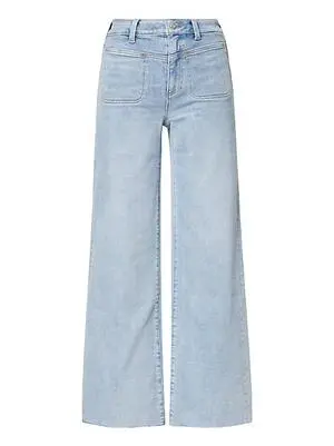 Paige Anessa Straight-leg Denim Jeans - La Belle