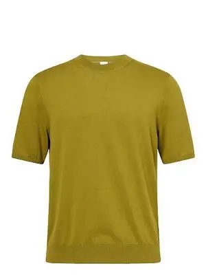 Paul Smith Short-sleeves Regular-fit Cotton-knit T-shirt - Green