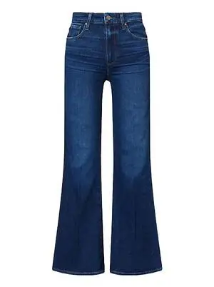 Paige Marlow Flared-leg Stretch-denim Jeans - Cambre