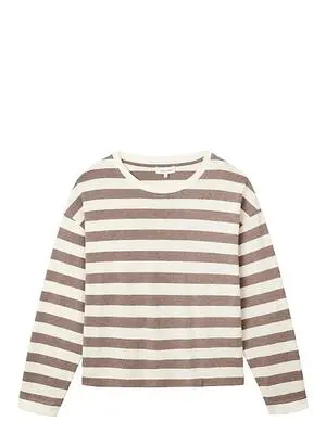 THE WHITE COMPANY Cotton Striped Top - Stripe