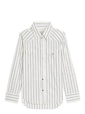 Zadig&Voltaire Thelma Logo-embellished Shirt - Pear