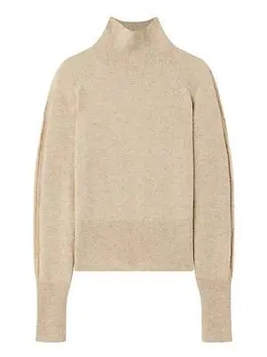 JOSEPH Cashmere High-neck Jumper - Powder