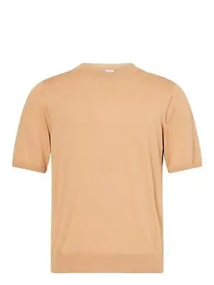 Paul Smith Short-sleeves Regular-fit Cotton-knit T-shirt - Orange