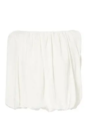 Dissh Ava Sleeveless Modal-blend Top - White