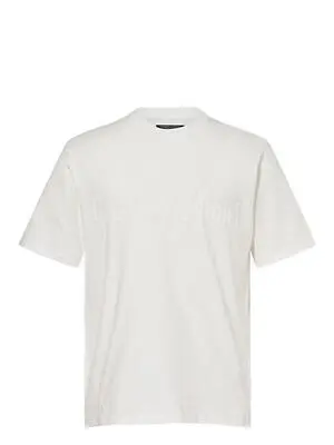 Amiri Chateau Tonal Crewneck Cotton-jersey T-shirt - White