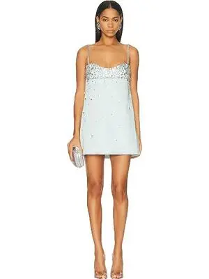 Retrofete Lorelai Embellished Mini Dress - Seychelles