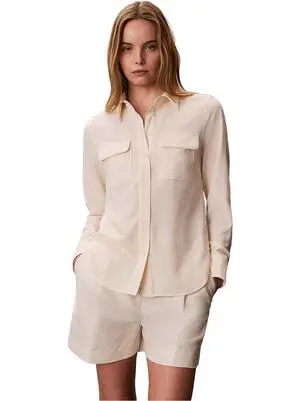 Calvin Klein Utility Classic Button-down Shirt - Calico