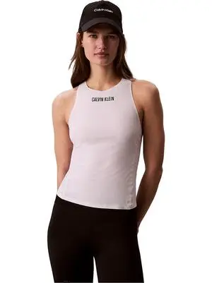 Calvin Klein Mesh Tank Top - Brilliant White